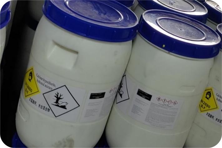 7778-54-3 Super Chlor Calcium Hypochlorite Chlorine With Blue Caps